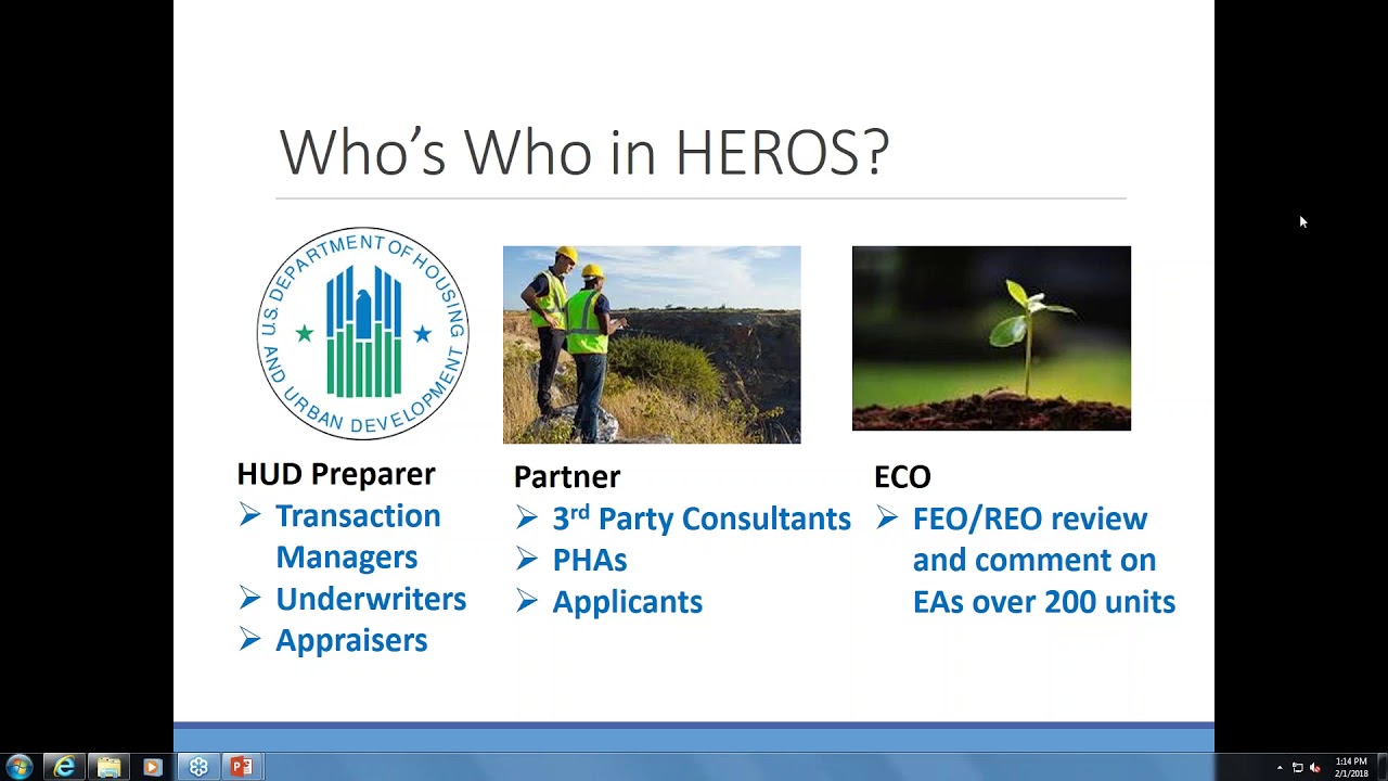 2018 02 01 13 01 HEROS training for HUD Partners - YouTube