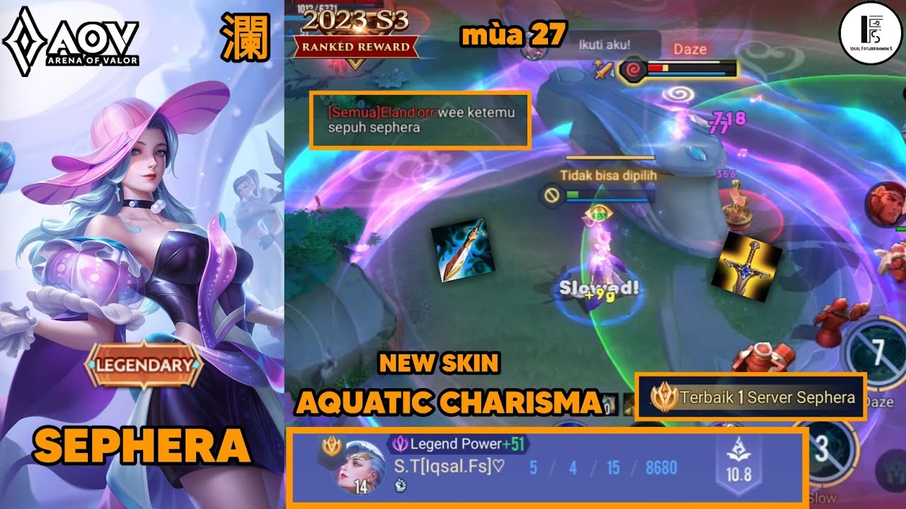 NEW SKIN SEPHERA: AQUATIC CHARISMA | AKHIRNYA RILIS JUGA, SETELAH 11 ...