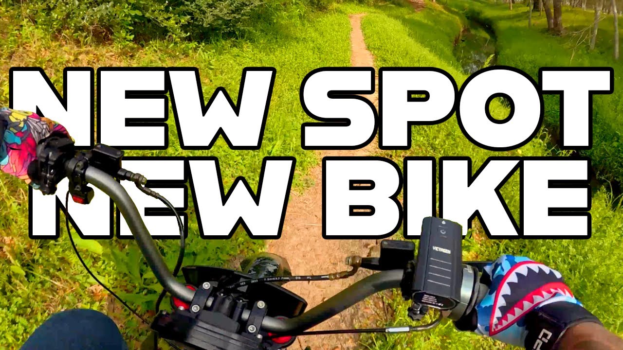 Lunch Break Ride on an Electric Pit Bike: Bomb Moto B1 - YouTube