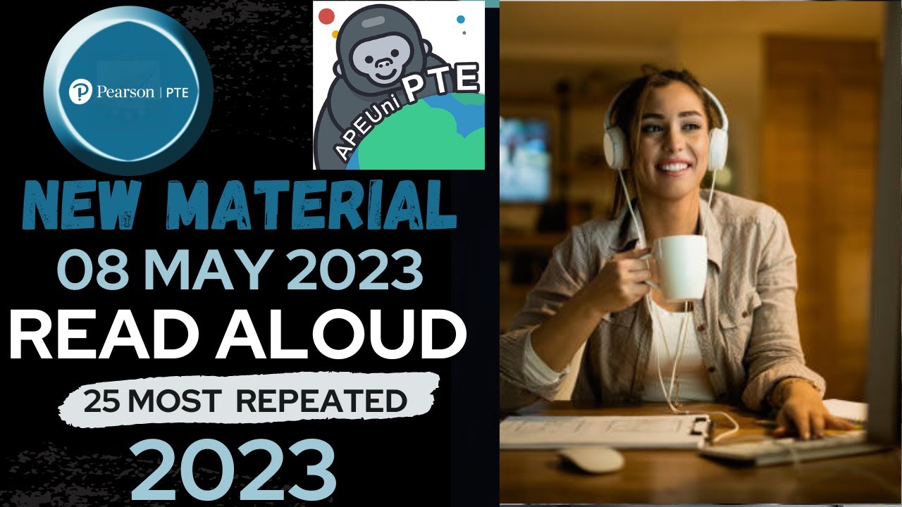 Read aloud | pte read aloud 2023| pte read aloud|read aloud with answer ...