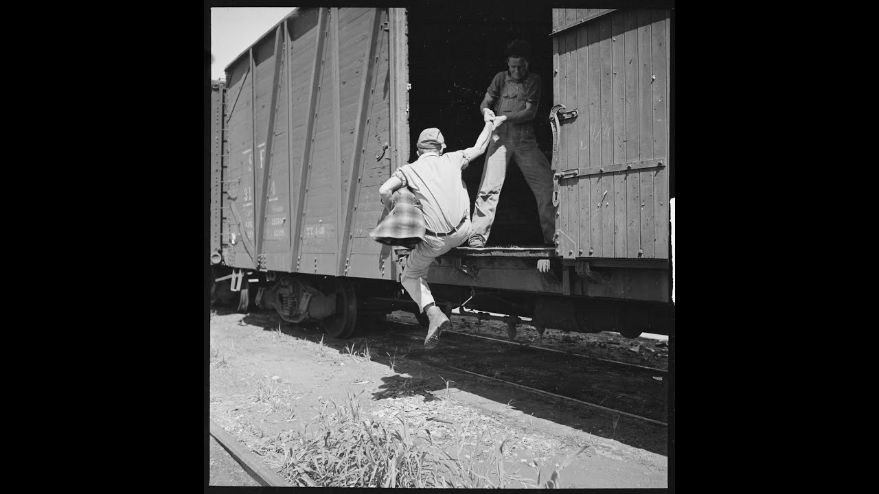 Riding the Rails: A Journey Through the History of Train Hopping - YouTube