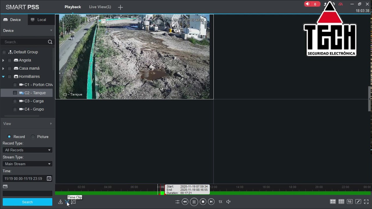 Grabar video con SmartPSS - YouTube