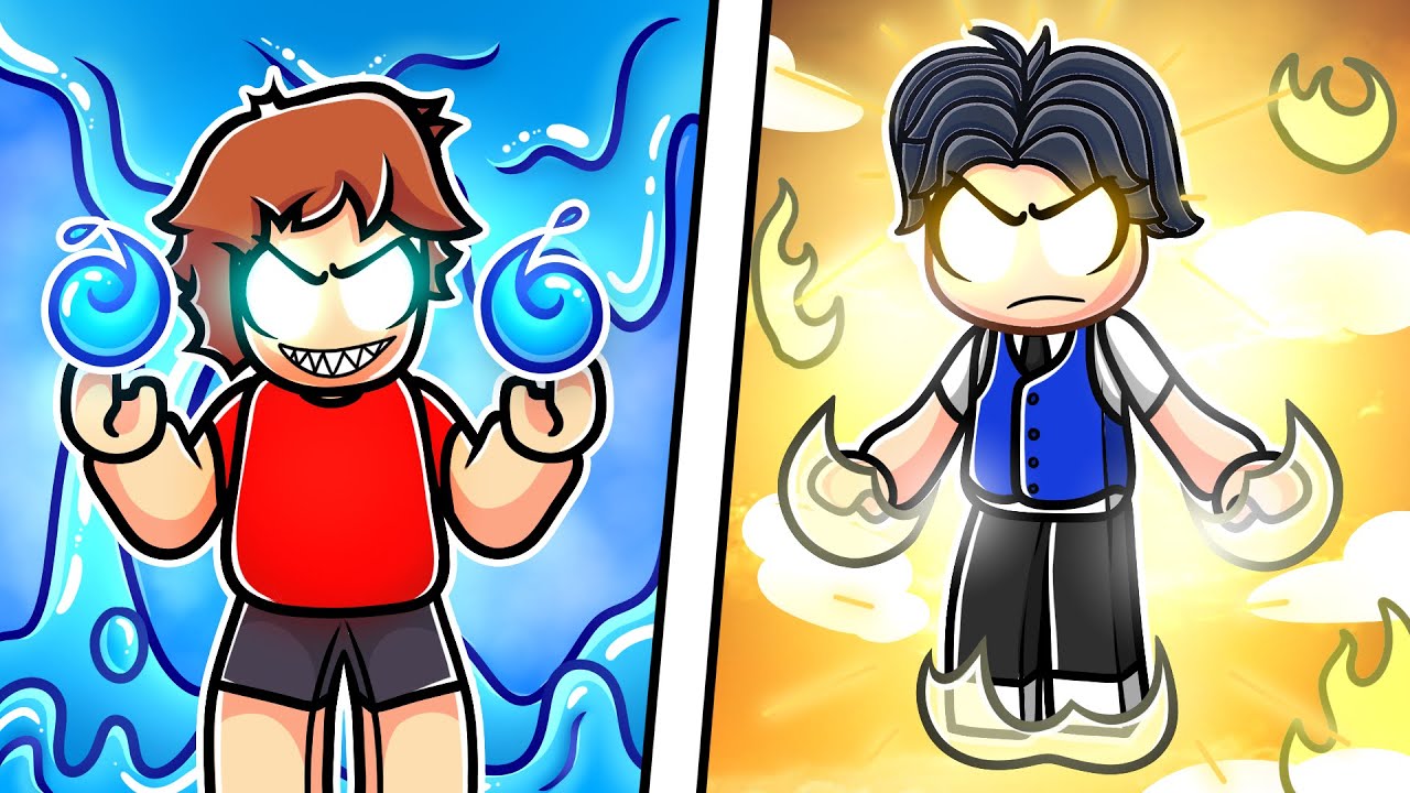 Roblox but we have OVERPOWERED ELEMENTS... (ft TECHY) - YouTube