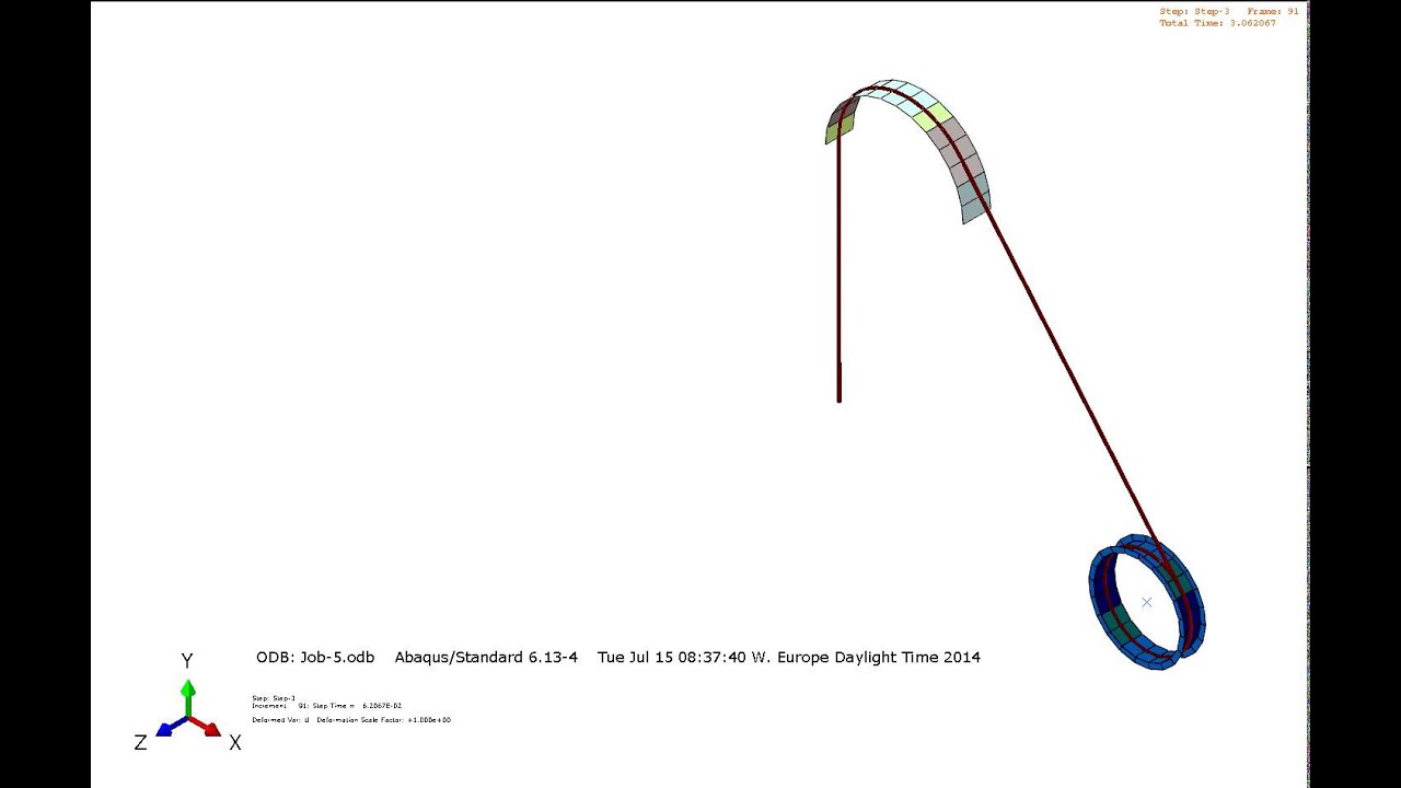 Pipeline reeling/unreeling Analysis by GU - YouTube
