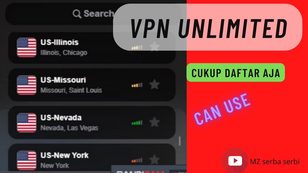 Review VPN unlimited gratis|| cukup daftar aja - YouTube