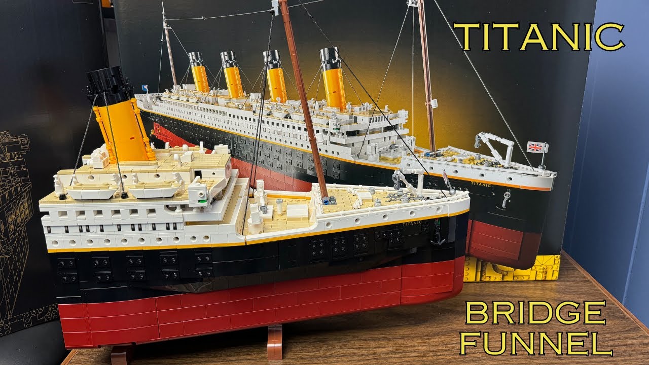 Titanic Build: Bridge Funnel - YouTube