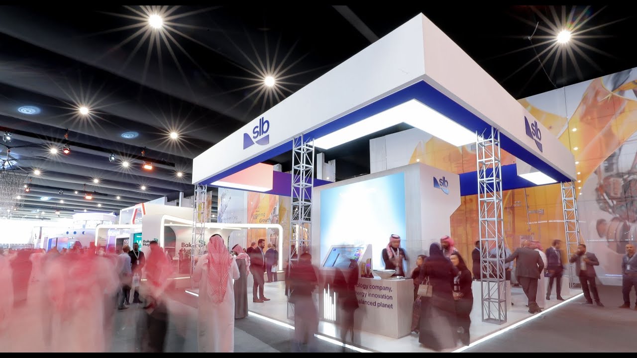 SLB Exhibition Booth Project for iktva 2023 - YouTube