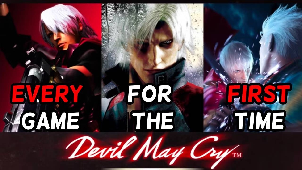 Playing EVERY Devil May Cry for the FIRST Time (today: Devil May Cry ...