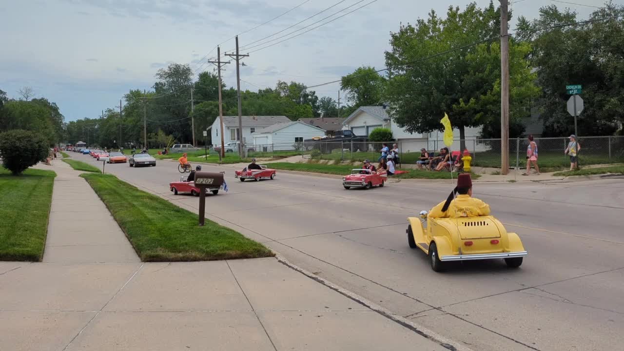 Carter Lake Days parade 2023 - YouTube