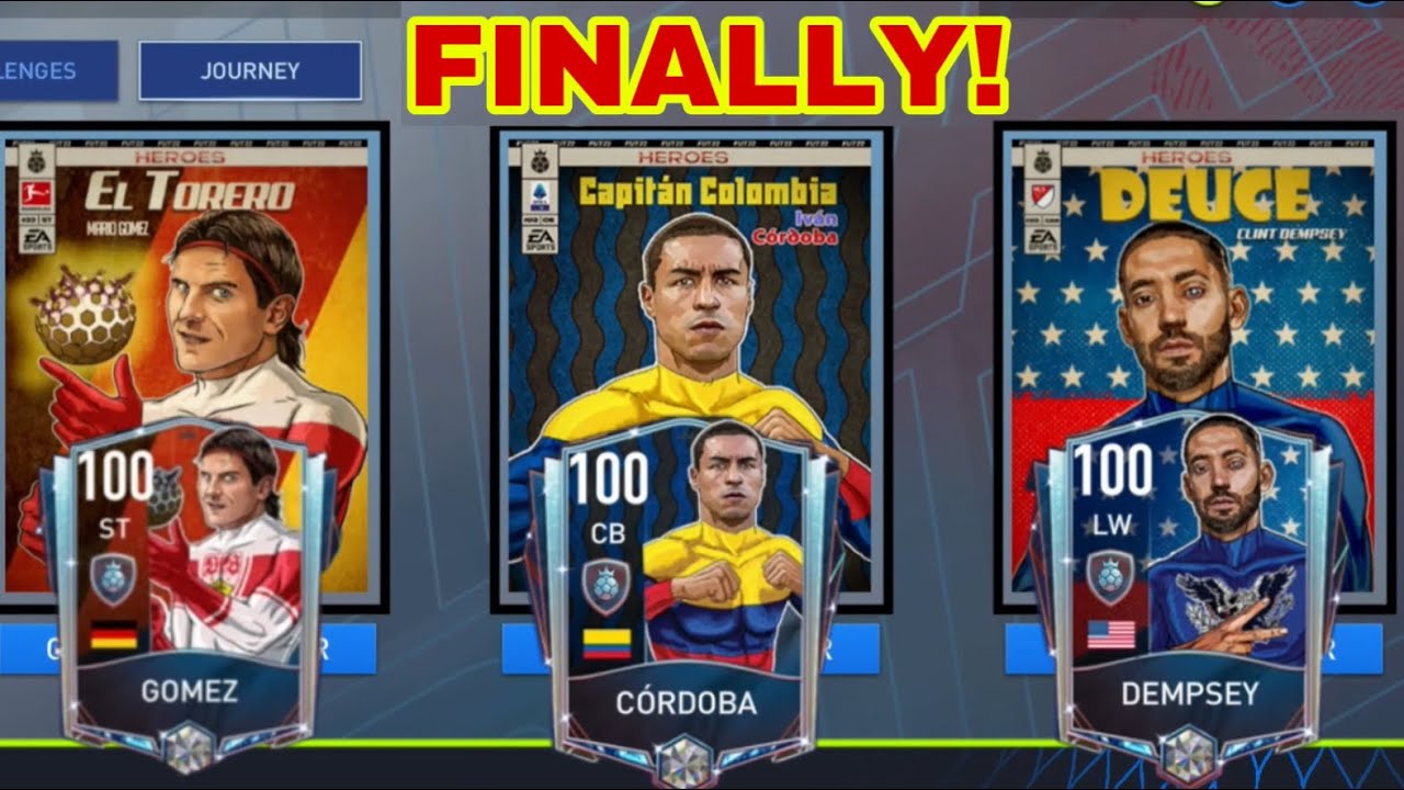 OMG! HEROES JOURNEY IS FINALLY HERE IN FIFA MOBILE 22! SUPERHEROES ...