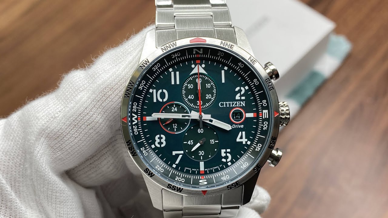 Xship.vn: Citizen Chronograph Eco-Drive Men Watch CA0791-81X - YouTube