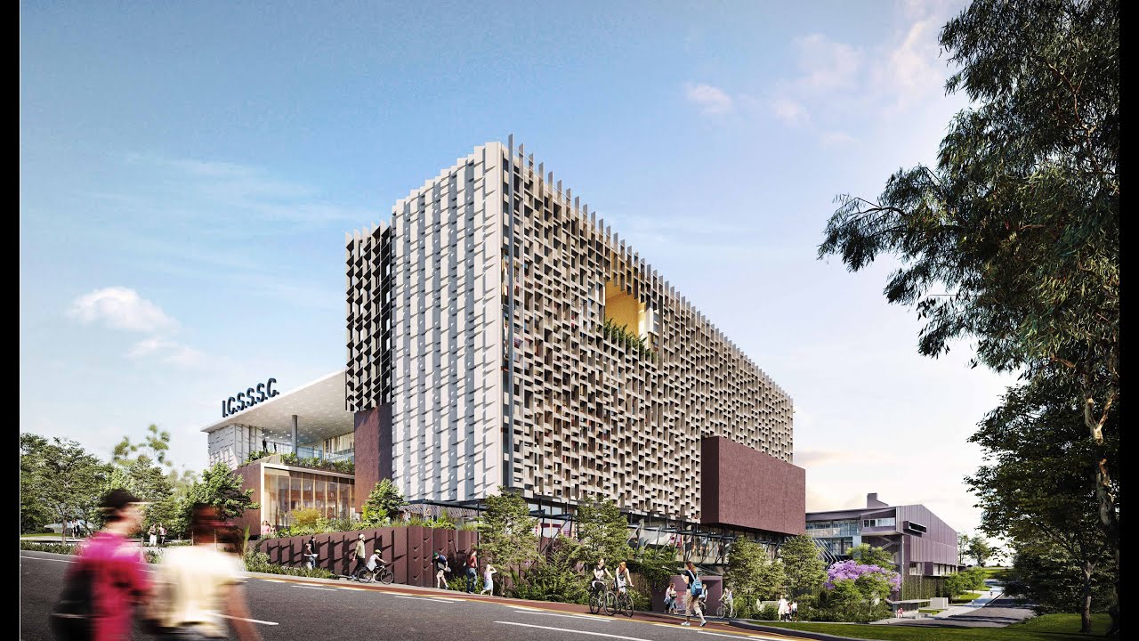 Inner City South State Secondary College Fly Through - YouTube