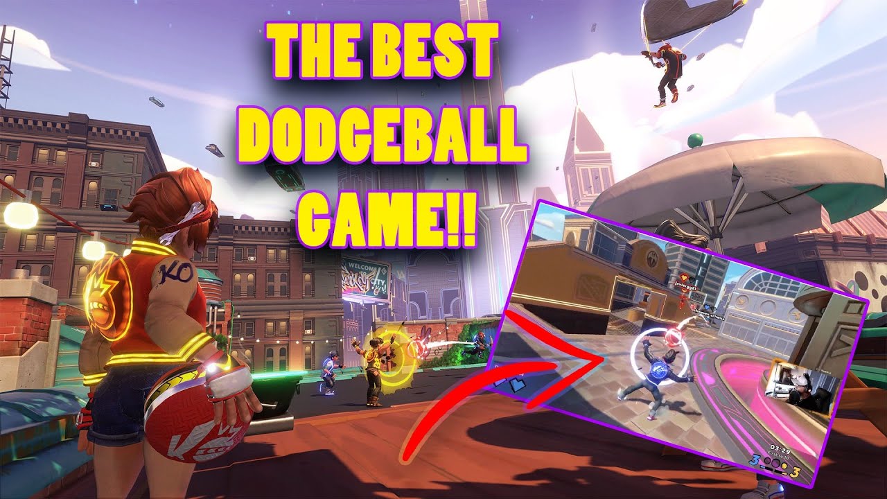 THE BEST DODGEBALL GAME EVER!! | Knockout City - YouTube
