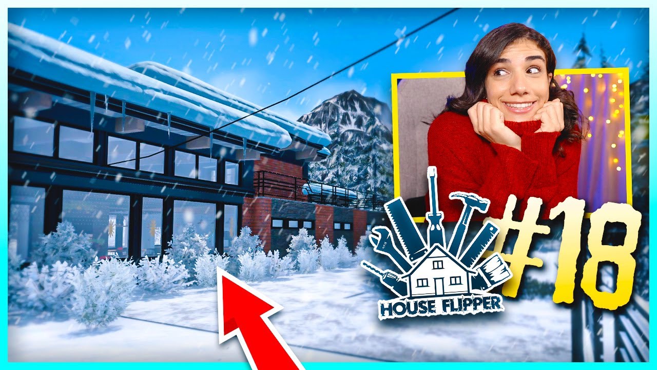 ΧΙΟΝΙΣΕ ΣΤΟ HOUSE FLIPPER ️😍 - YouTube