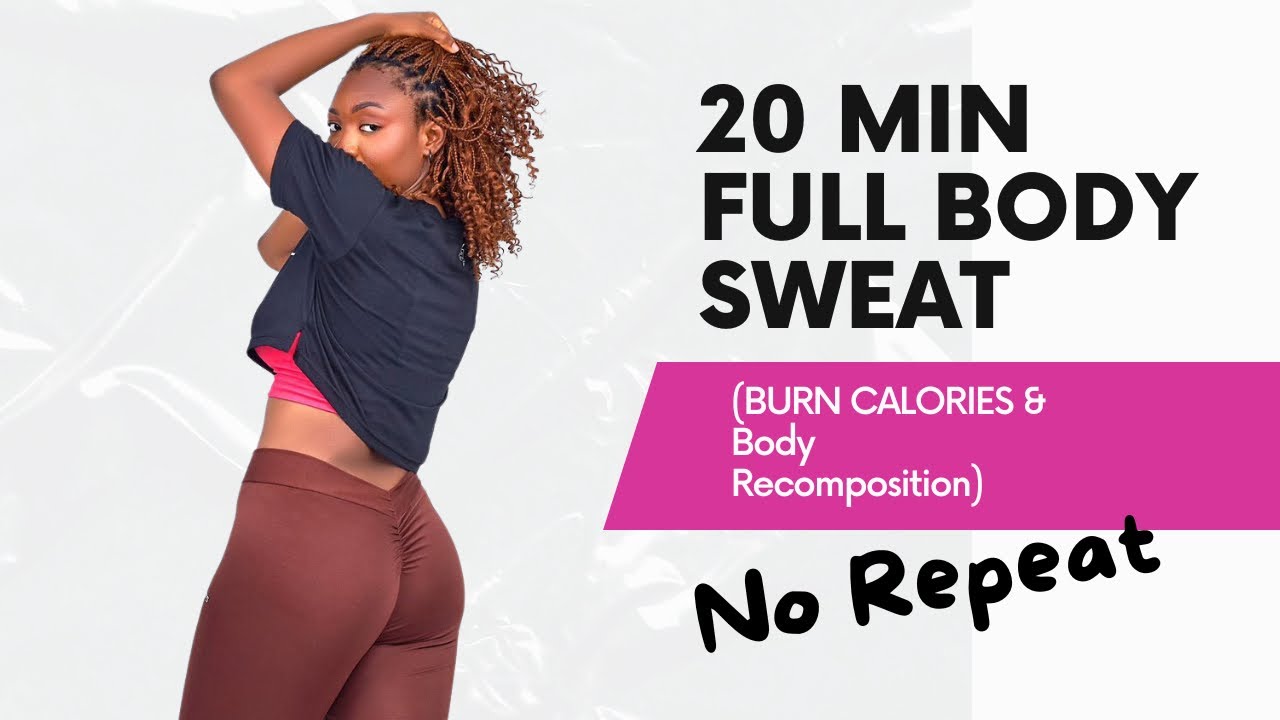 20 MIN FULL BODY SWEAT( Beginner-friendly workout) - YouTube