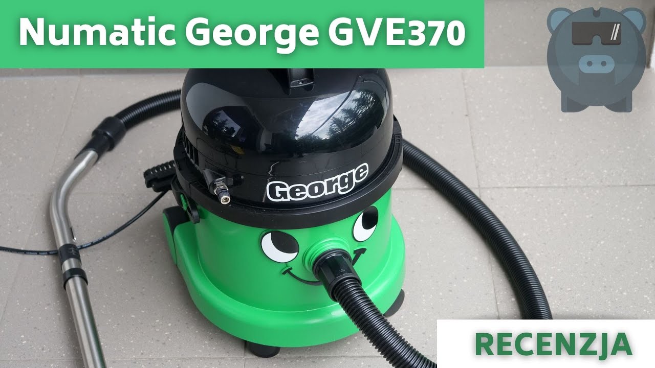 Numatic GVE370 George - recenzja odkurzacza piorącego - YouTube