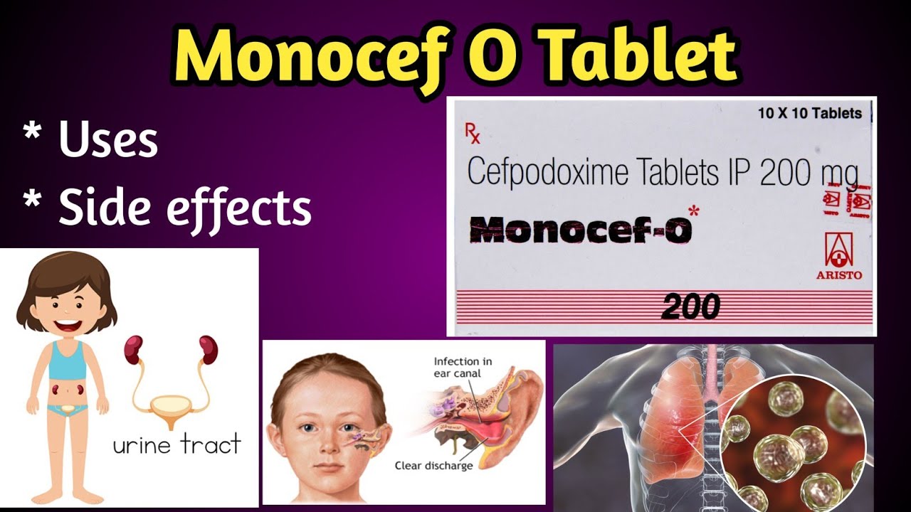 Monocef O Tablet Uses and Side effects - YouTube