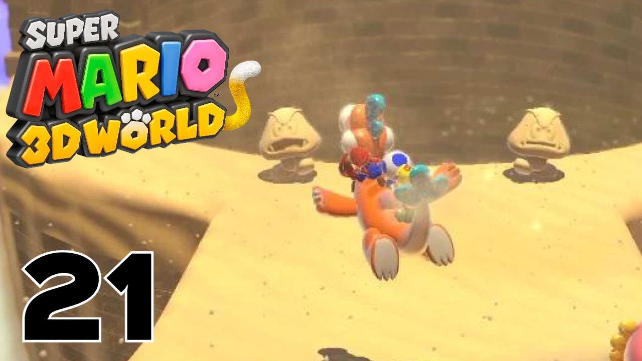 Super Mario 3D World - Episode 21: Yelling and Sniffing - YouTube