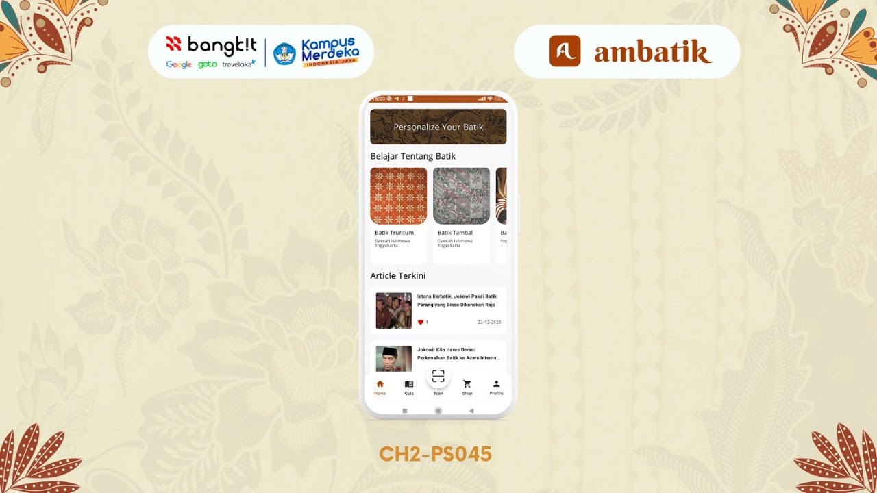 CH2-PS045 | Ambatik Demo Application - YouTube