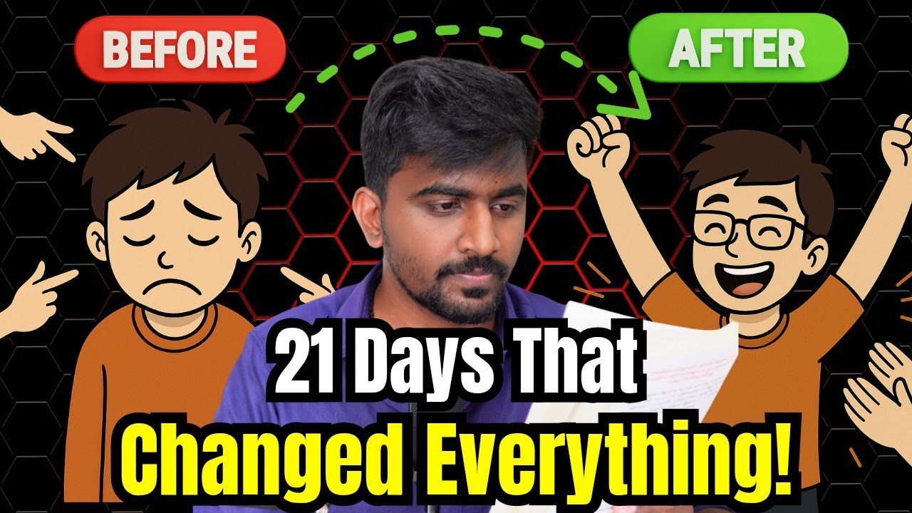 How I Changed My Life in 21 Days 💪 | My Real Transformation Story - YouTube