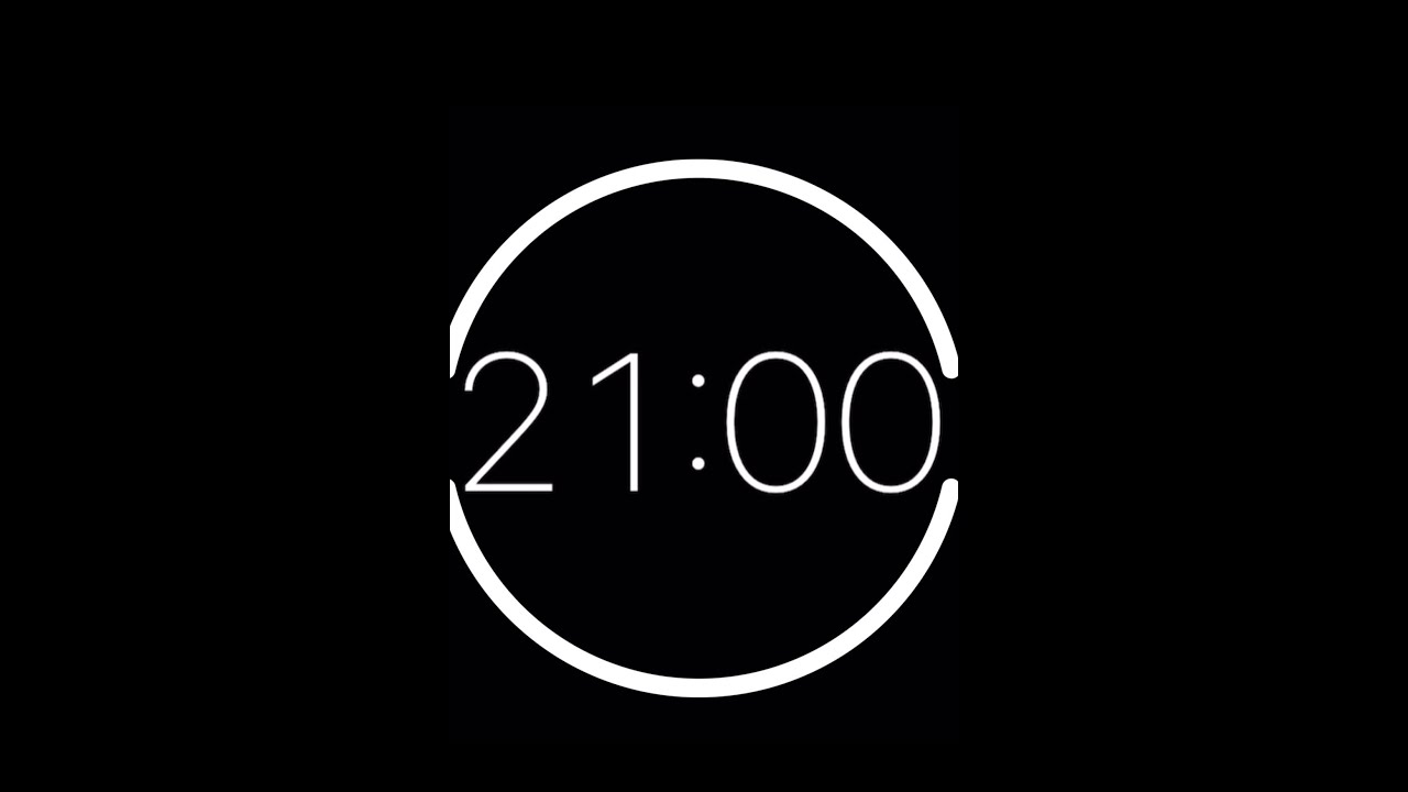 21 Dakika Zamanlayici - 21 Minute Timer - YouTube
