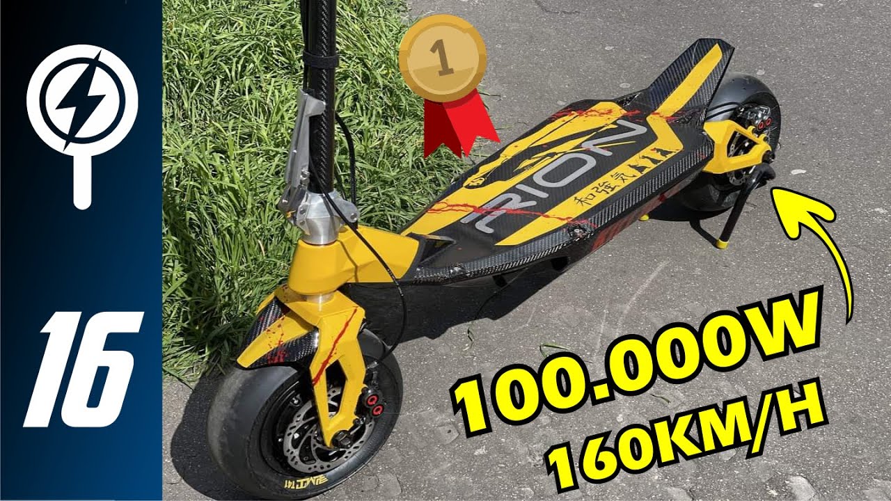 O PATINETE MAIS RAPIDO DO MUNDO - 10 CURIOSIDADES SOBRE RION RE90 - YouTube