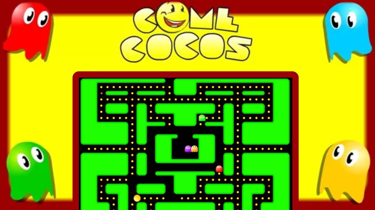 Comecocos PC 100% 👻 Sherwood Media - YouTube
