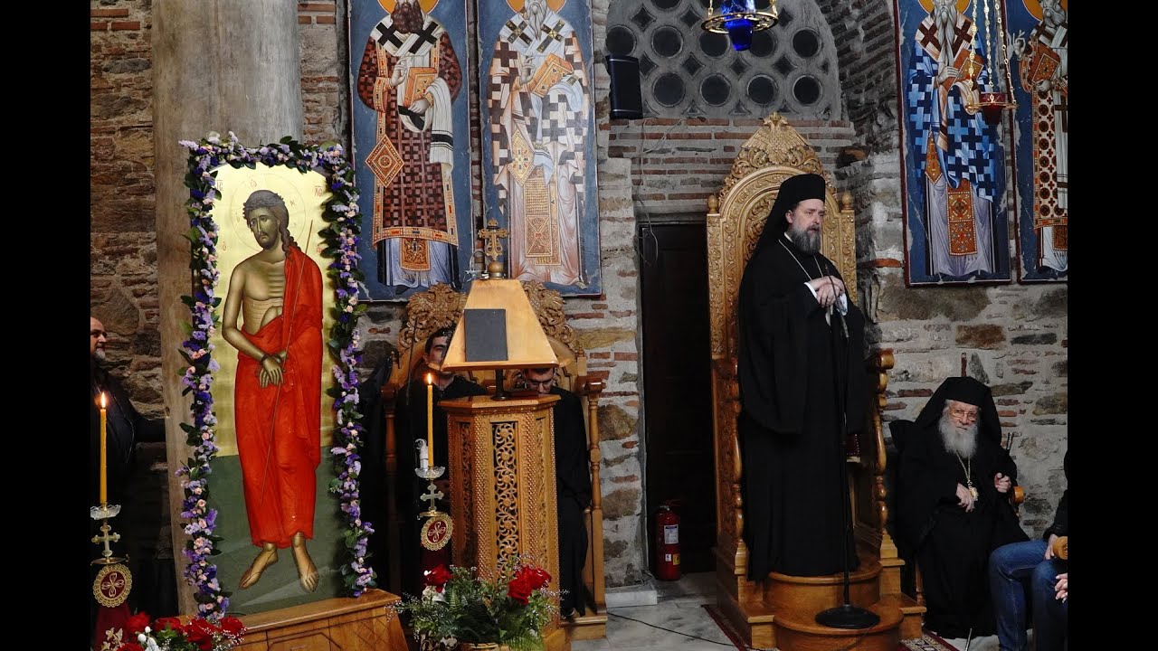 Κήρυγμα Μητροπολίτου Θεσσαλονίκης κ. Φιλοθέου. Μεγάλη Δευτέρα εσπέρας ...