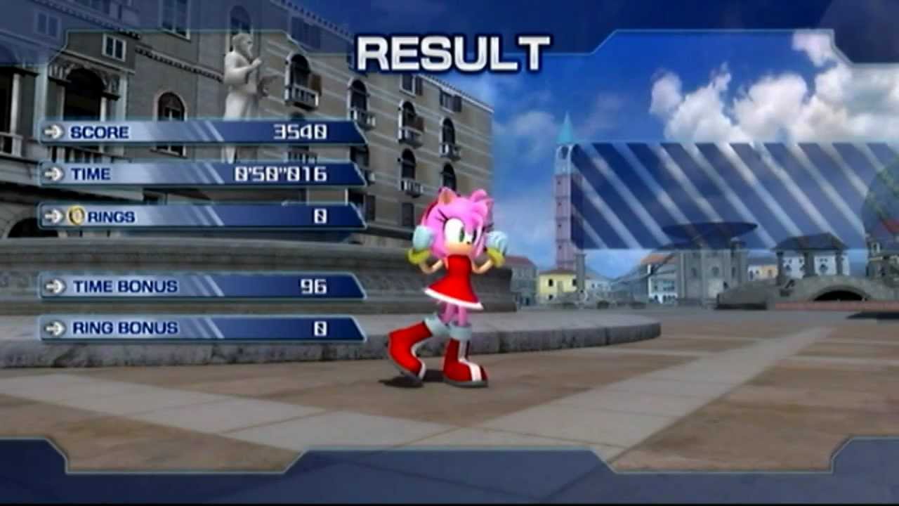 Sonic the Hedgehog (2006) Misson12 Silver (Amy) Speed Run 0'50"016 ...