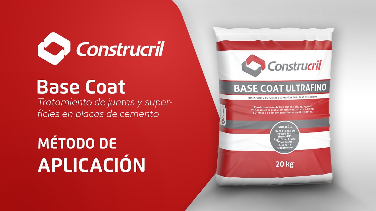 Construcril Base Coat - Método de aplicación - YouTube