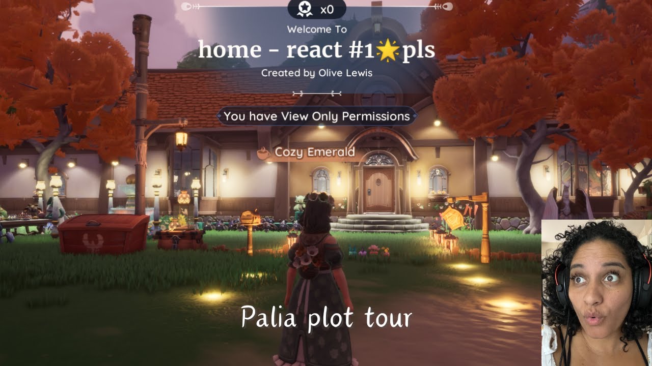 palia, olive lewis amazing plot tour, what a gem - YouTube