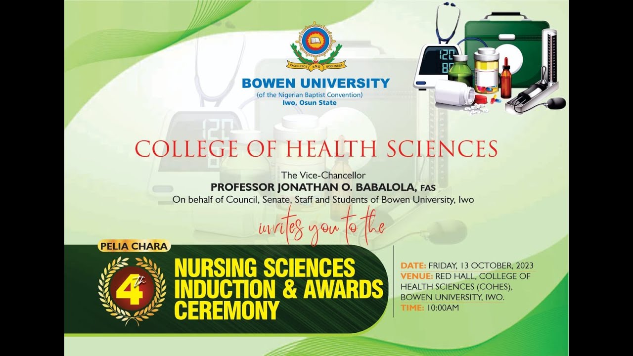 4th Nursing Induction Ceremony - YouTube
