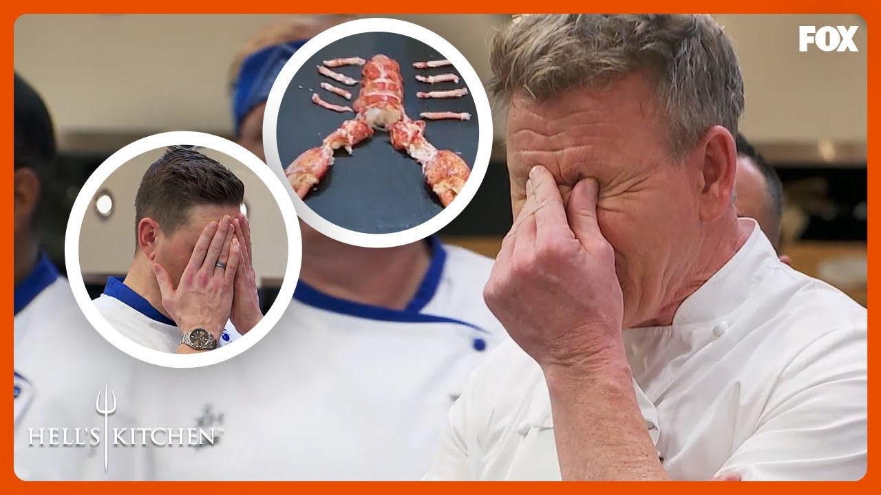 The Famous Lobster Breakdown Challenge | Season 21 Ep. 3 | Hell's ...