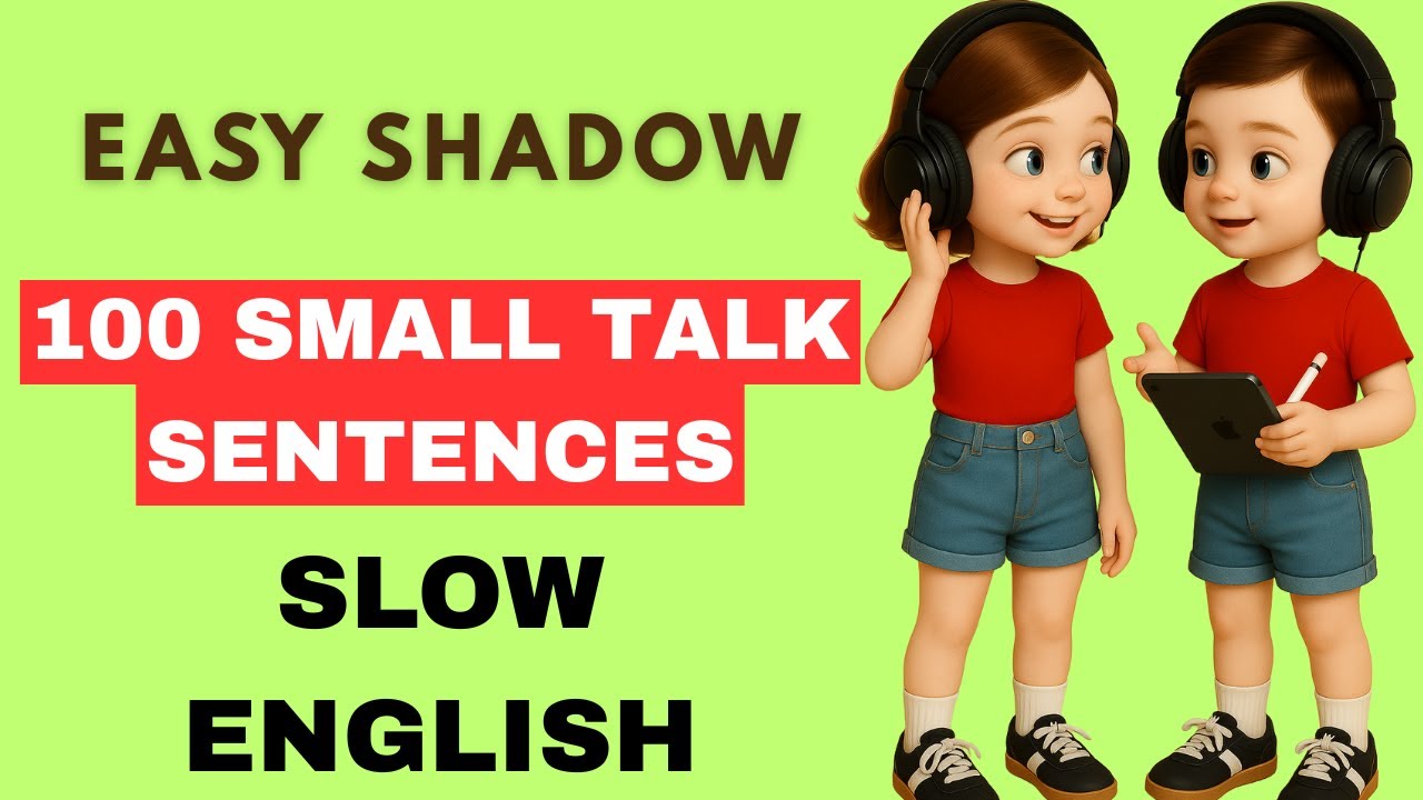 100 Small Talk Sentences for Everyday English | Shadowing Conversation ...