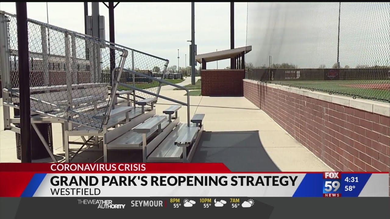 Grand Park Sports Complex evaluates three-step reopening plan - YouTube
