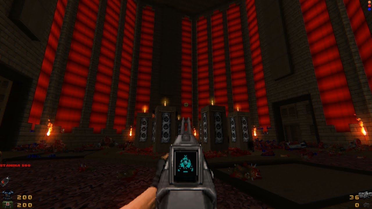 Hellbound - Level 24: City of Pandemonium [Brutal Doom: Black Edition v3.1c] - YouTube