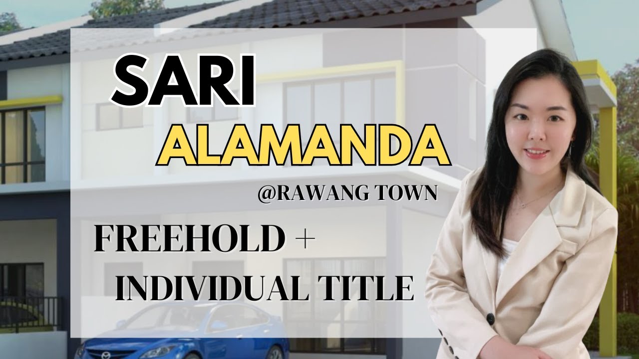 Double Storey Terrace Alamanda Residence @ Rawang Town - YouTube