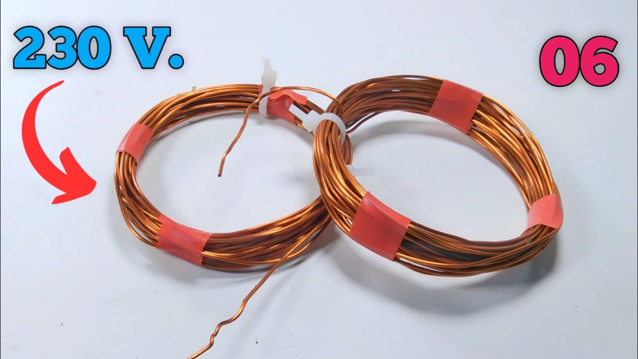 Top 06 how to make powerful generator in the world use copper - YouTube