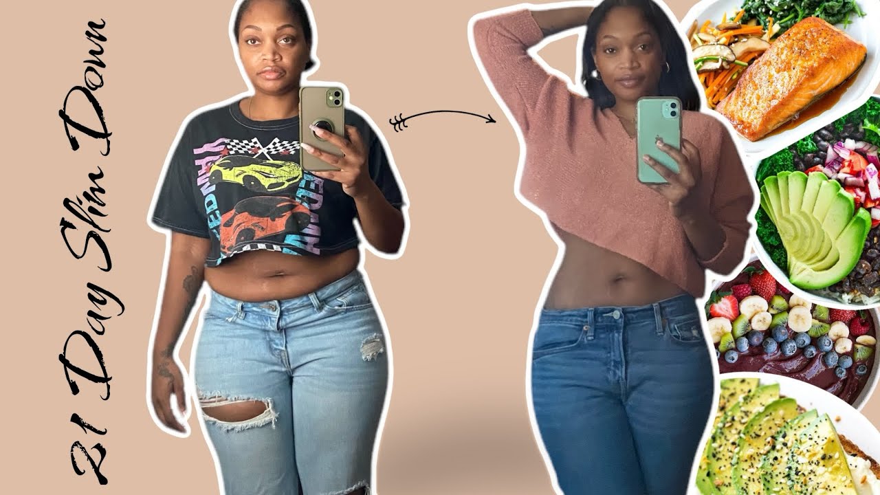FITNESS RESET| EASY 21 DAY SLIM DOWN..shrink your waist and have more ...