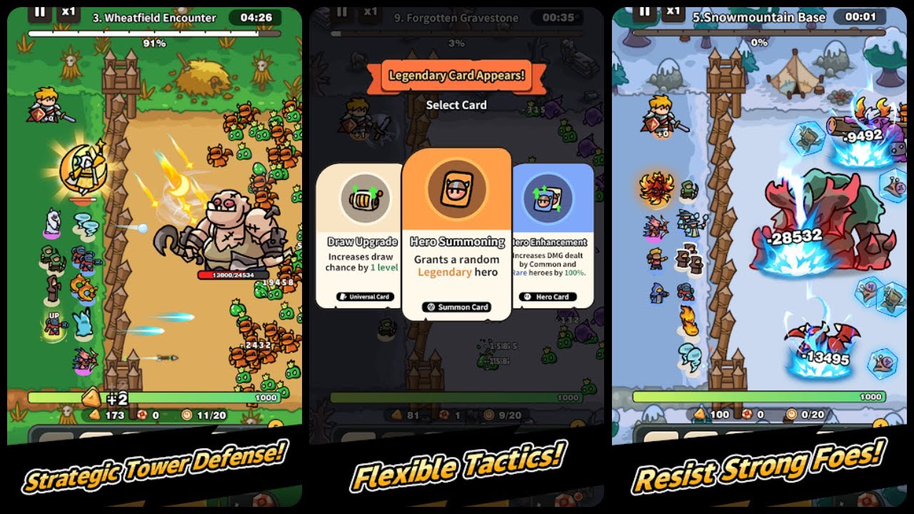 Pull Pull Pull Heroes -TD Game - Android Gameplay - YouTube