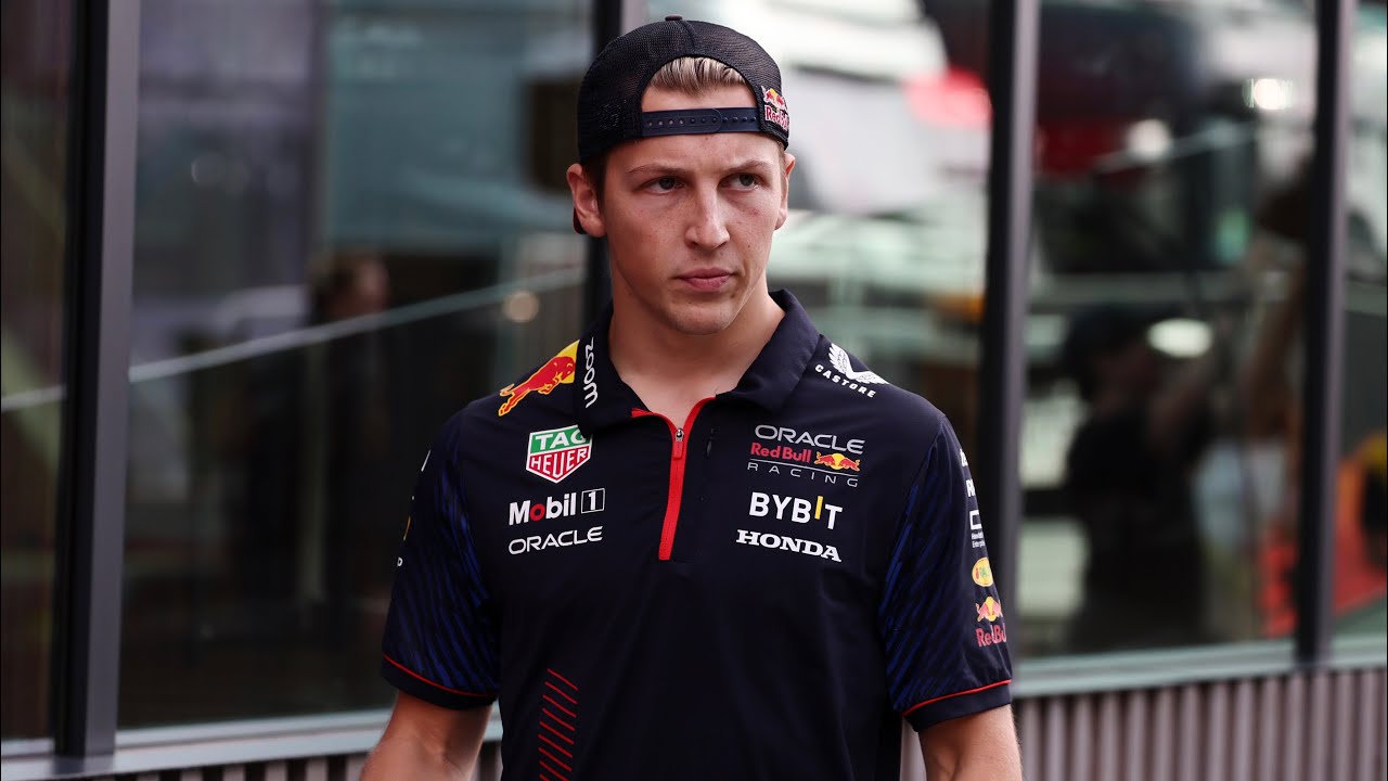 Red Bull F1 reserve driver Liam Lawson - YouTube