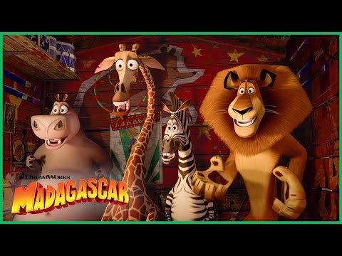 Cena da Fuga de Trem! 🚂 | Madagascar 3 | DreamWorks Madagascar em Português