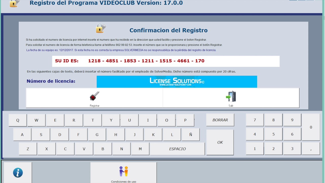 Licencia Solvermedia TPV Videoclub - YouTube