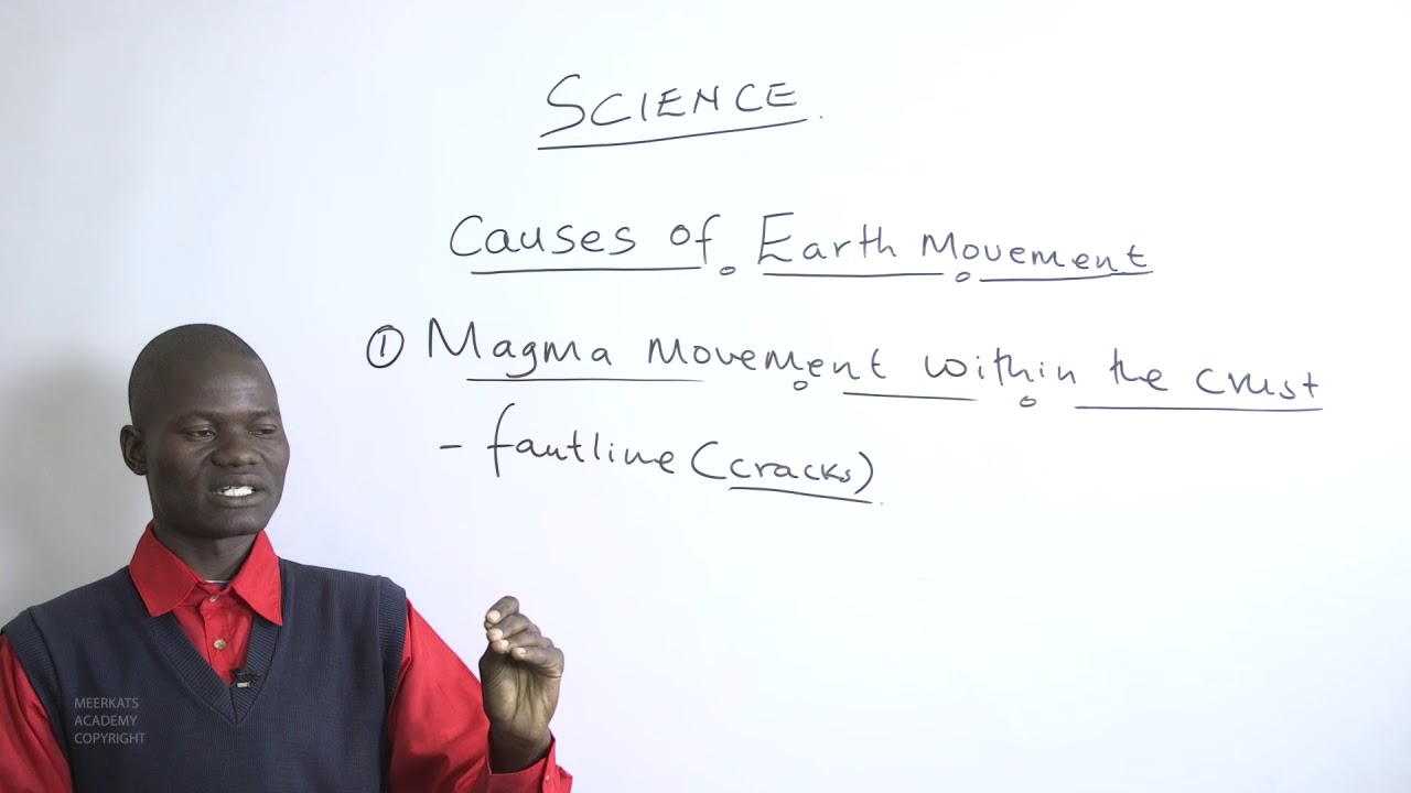 83 Mr Juma Moses Causes Of Earth Movement SCIENCE YEAR 9 - YouTube