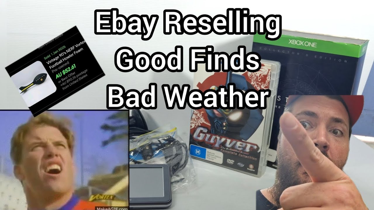 A Day Reselling On Ebay, Crazy Finds, What Sold and More. - YouTube
