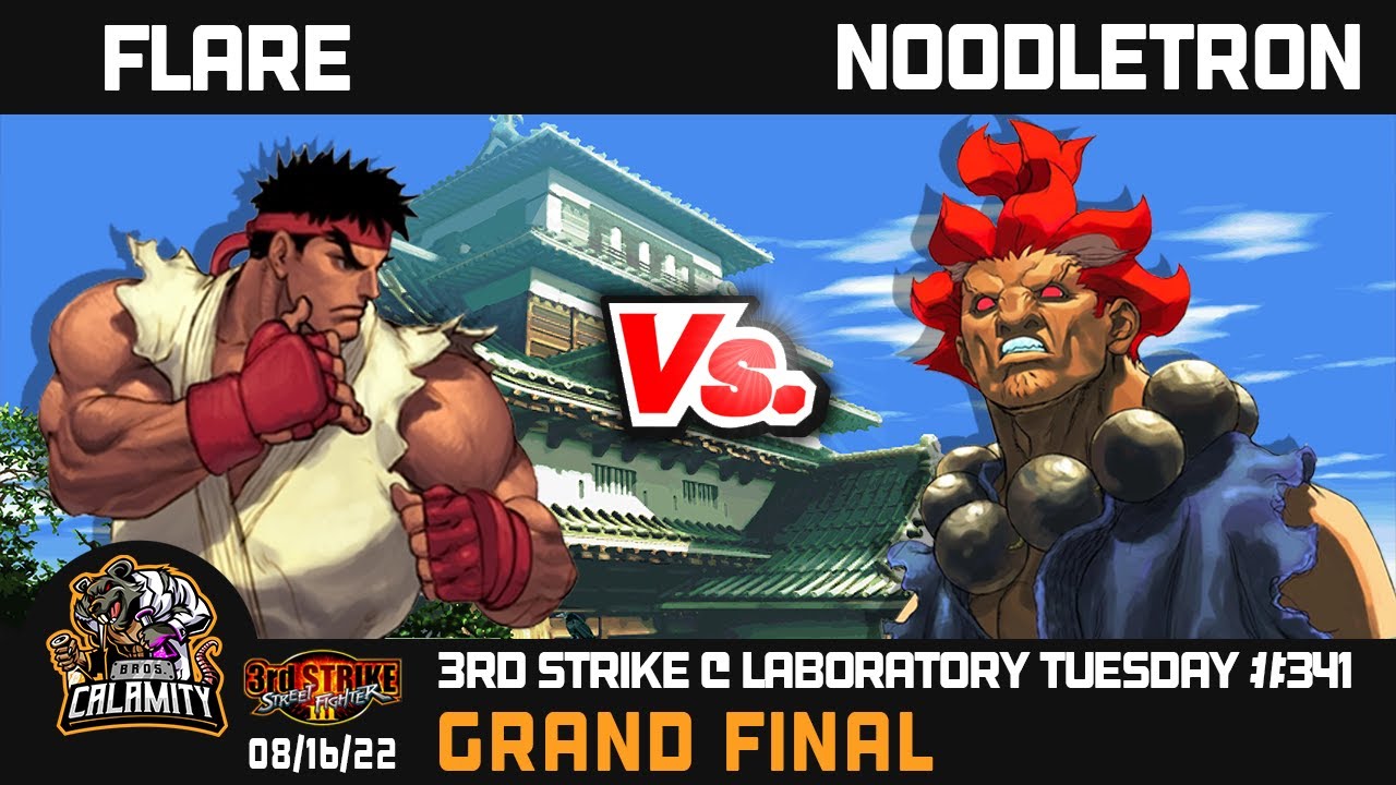 3S@LT #341 | 3S - Grand Final - Flare (Ryu) vs NoodleTRON [L] (Gouki ...