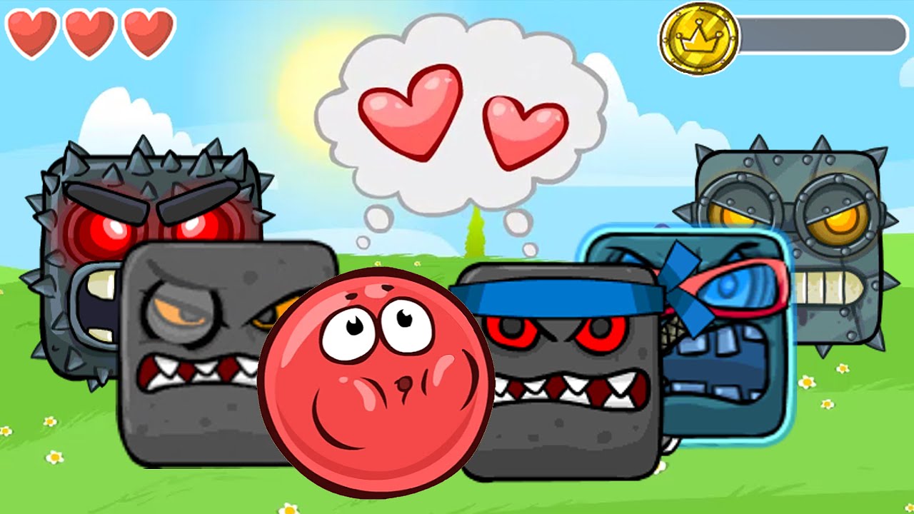 Red Ball 4 - All Bosses - New Update - Ultra HD - Boss Fight - Gameplay ...