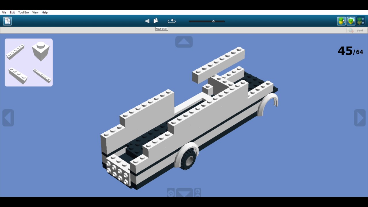 tutorial: Lego Delivery Van - YouTube