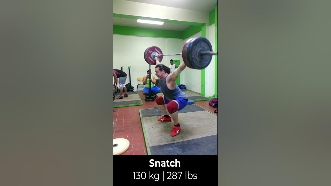 Hank Snatch 130kg - YouTube