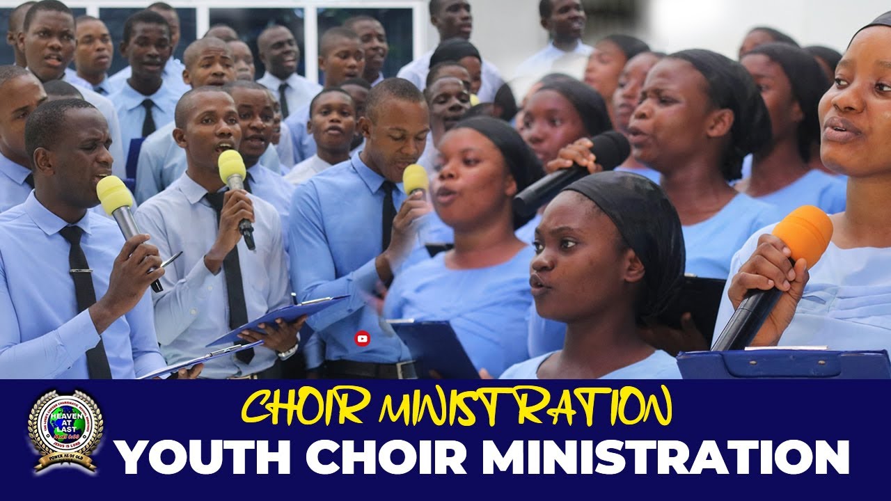 YOUTH CHOIR MINISTRATION- COMBINE SERVICE - YouTube